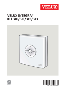 Manuale Telecomando Velux KLI 311 - 312 - 313 PDF - Manuali d'Uso in ...